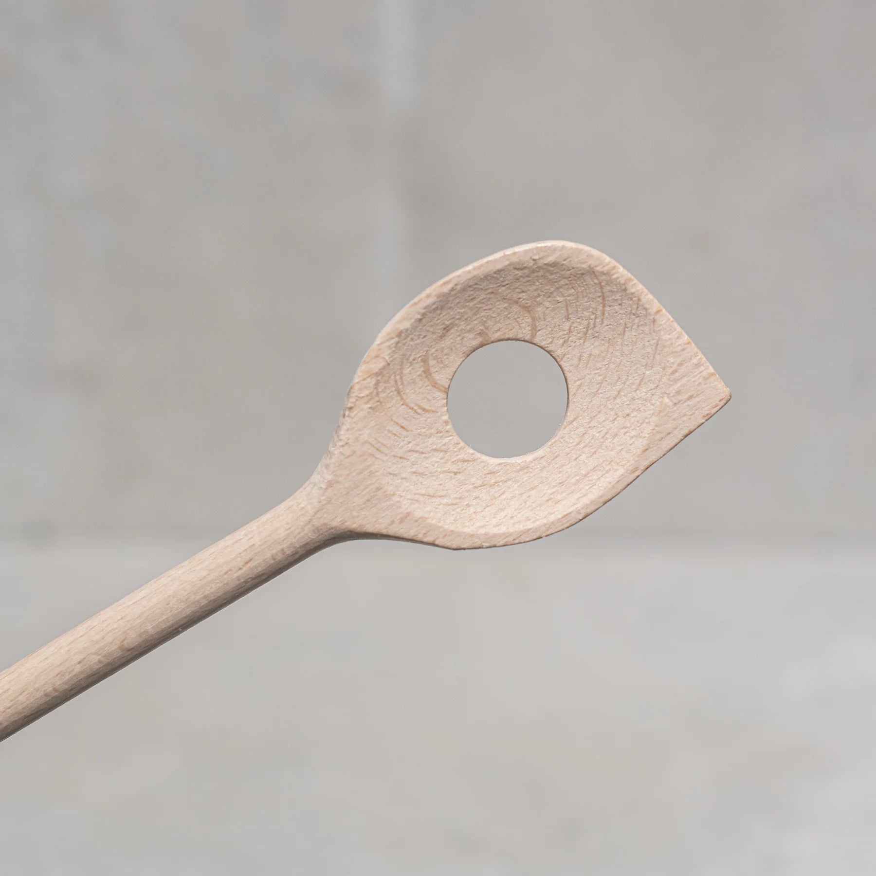 30cm Scraper Spoon with Hole – The Green Store